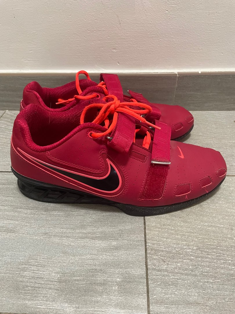 Nike Romaleos 2 Weightlifting Shoes 舉重鞋, 男裝, 運動服裝 - Carousell
