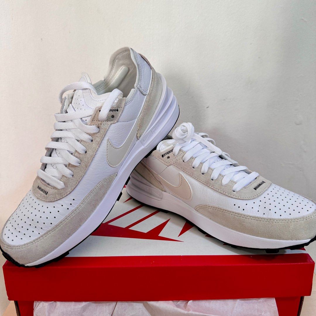 Nike Waffle One Leather, Men's Fashion, Footwear, Sneakers on Carousell
