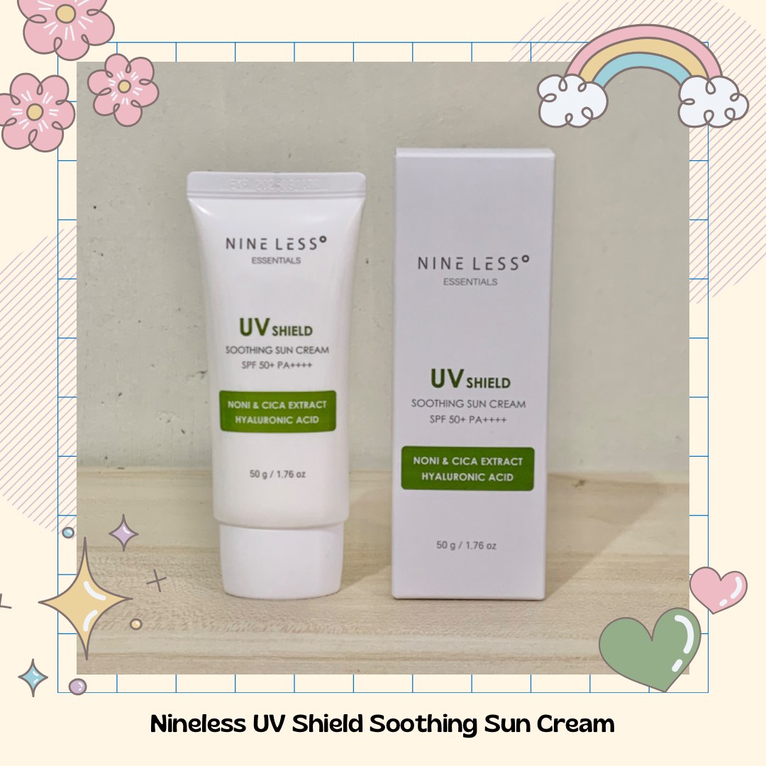 Nineless UV Shield Soothing Sun Cream, Beauty & Personal Care, Face ...
