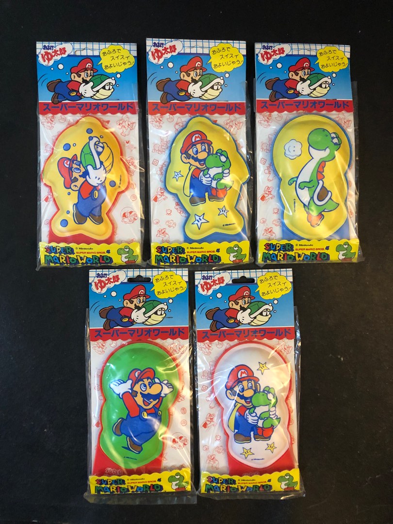 Nintendo Super Mario World Yoshi Yutaro Oge Showa Vintage Bath Floating ...