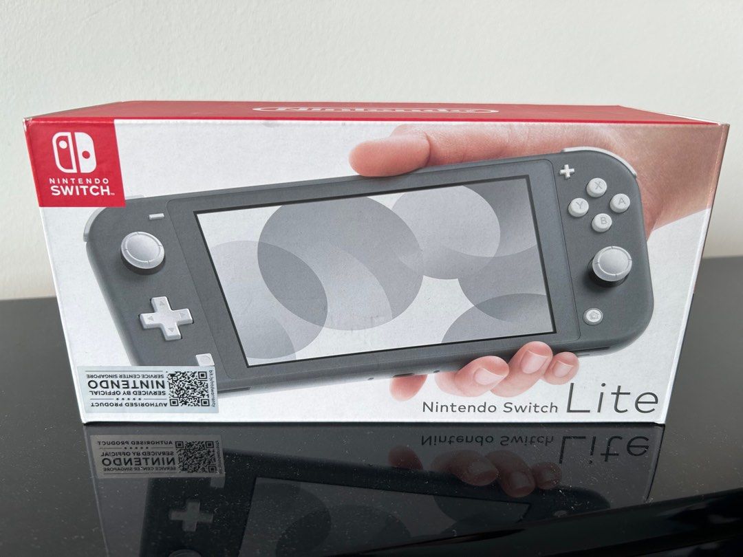 Nintendo Switch Lite gray, Video Gaming, Video Game Consoles, Nintendo ...