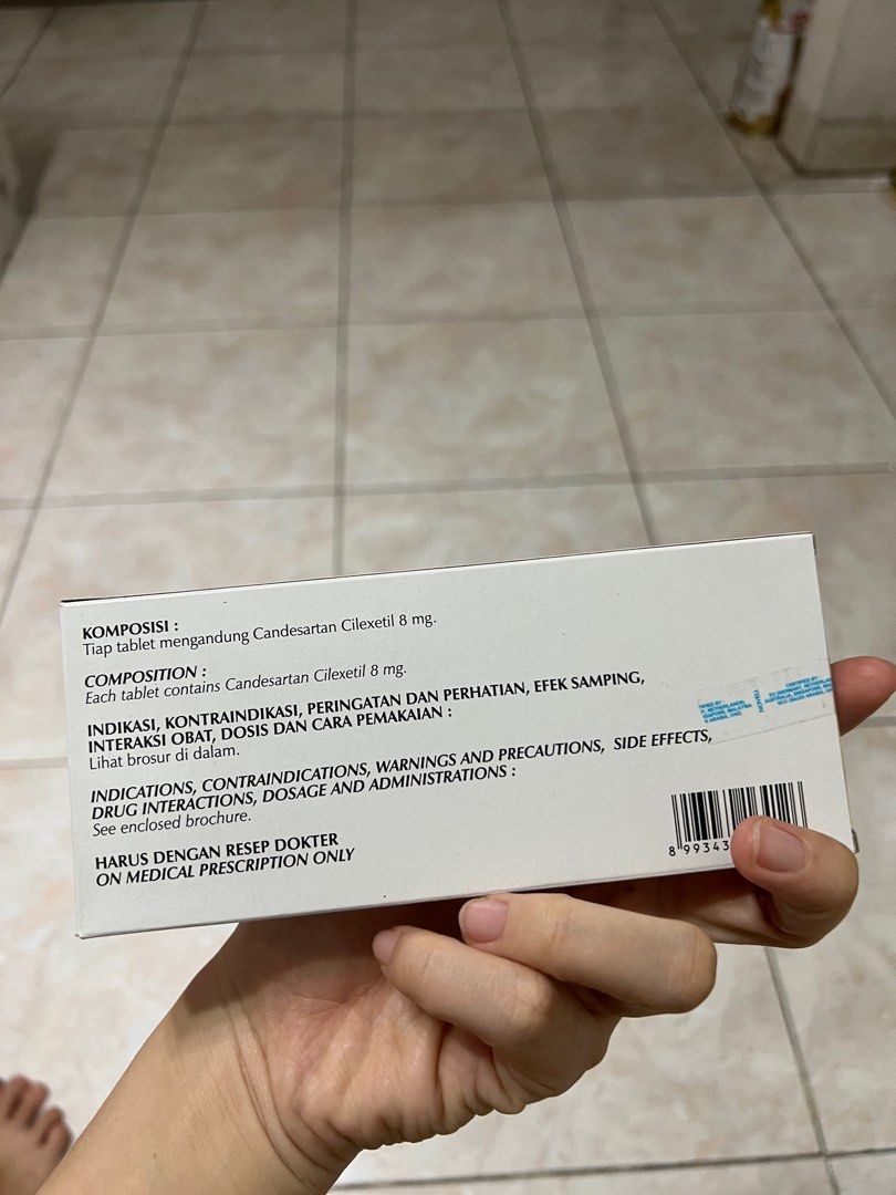 Obat candotens 8 mg box 10 tablet NEW SEGEL exp 2025, Kesehatan ...