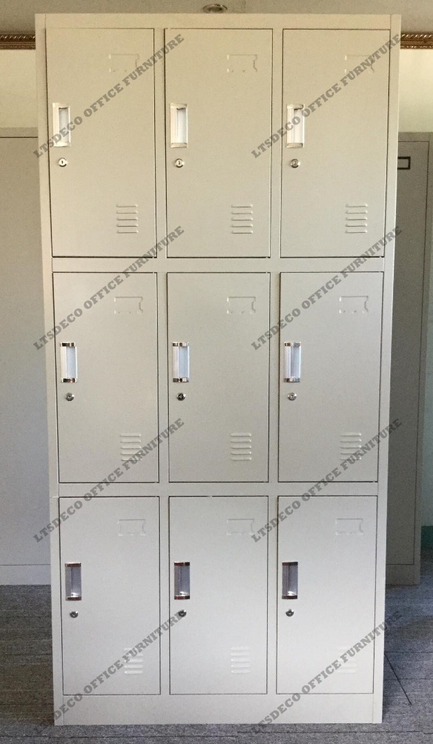 OFFICE FURNITURE STEEL LOCKER PARTITION, Furniture & Home Living ...