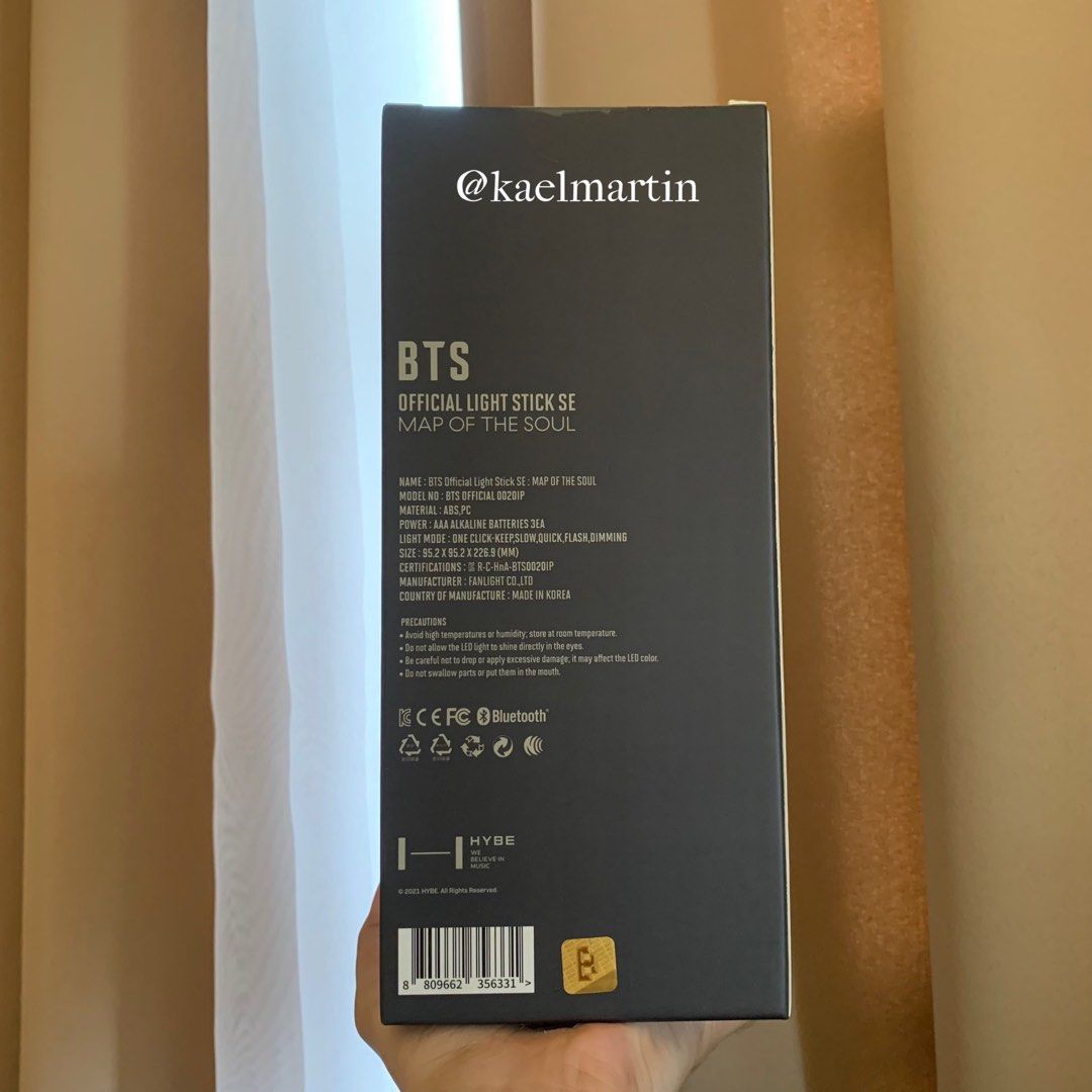 OFFICIAL BTS LIGHT STICK MOTS: SPECIAL EDITION, Hobbies & Toys ...