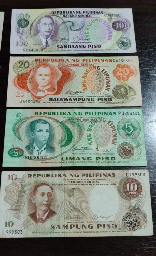 Old Philippine Paper Bill Lot, Hobbies & Toys, Memorabilia ...