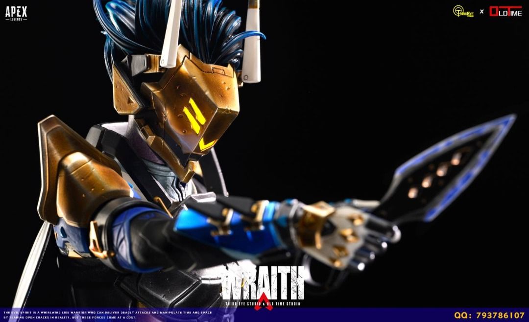 Old Time x Thirdeye Studio - Apex Legends Wraith, Hobbies & Toys, Toys ...