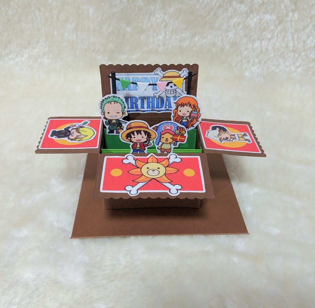 One Piece Gift Set, Hobbies & Toys, Stationery & Craft, Handmade Craft ...