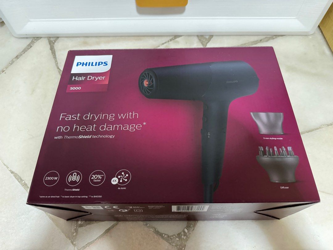 Philips Hair Dryer 2300W BHD510/03, Beauty & Personal Care, Hair on ...