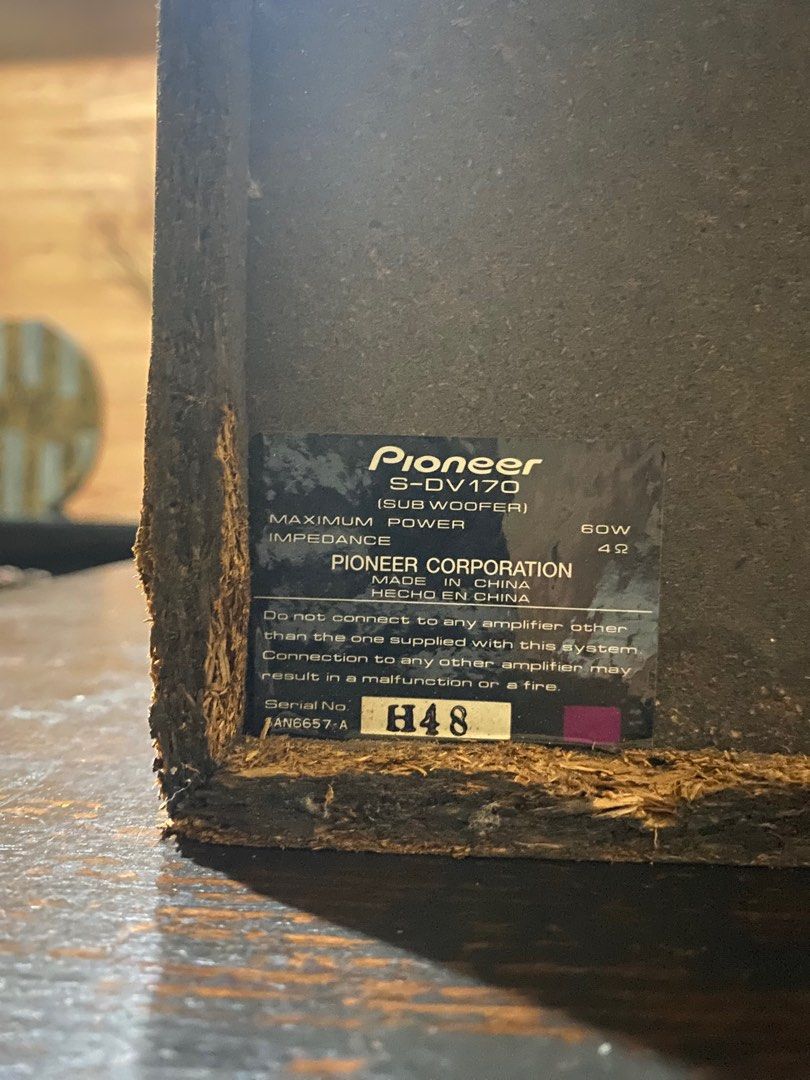 Pioneer subwoofer, Audio, Soundbars, Speakers & Amplifiers on Carousell