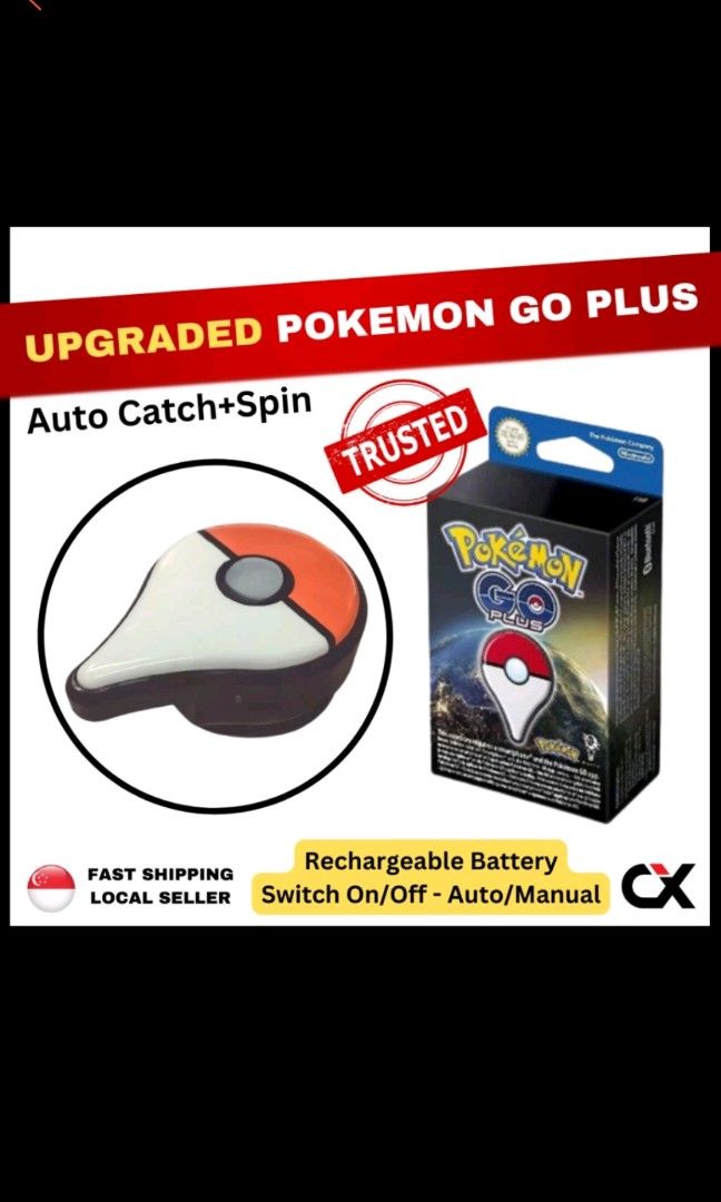 Pokemon Go Plus v3: Auto catcher, Hobbies & Toys, Toys & Games on Carousell
