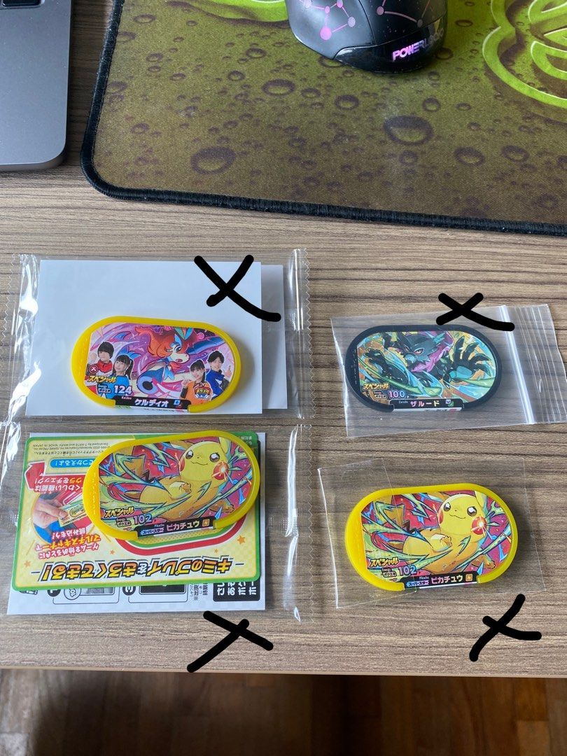 Pokemon Mezastar Japan Arcade Game Chips 6*, Hobbies & Toys, Toys ...