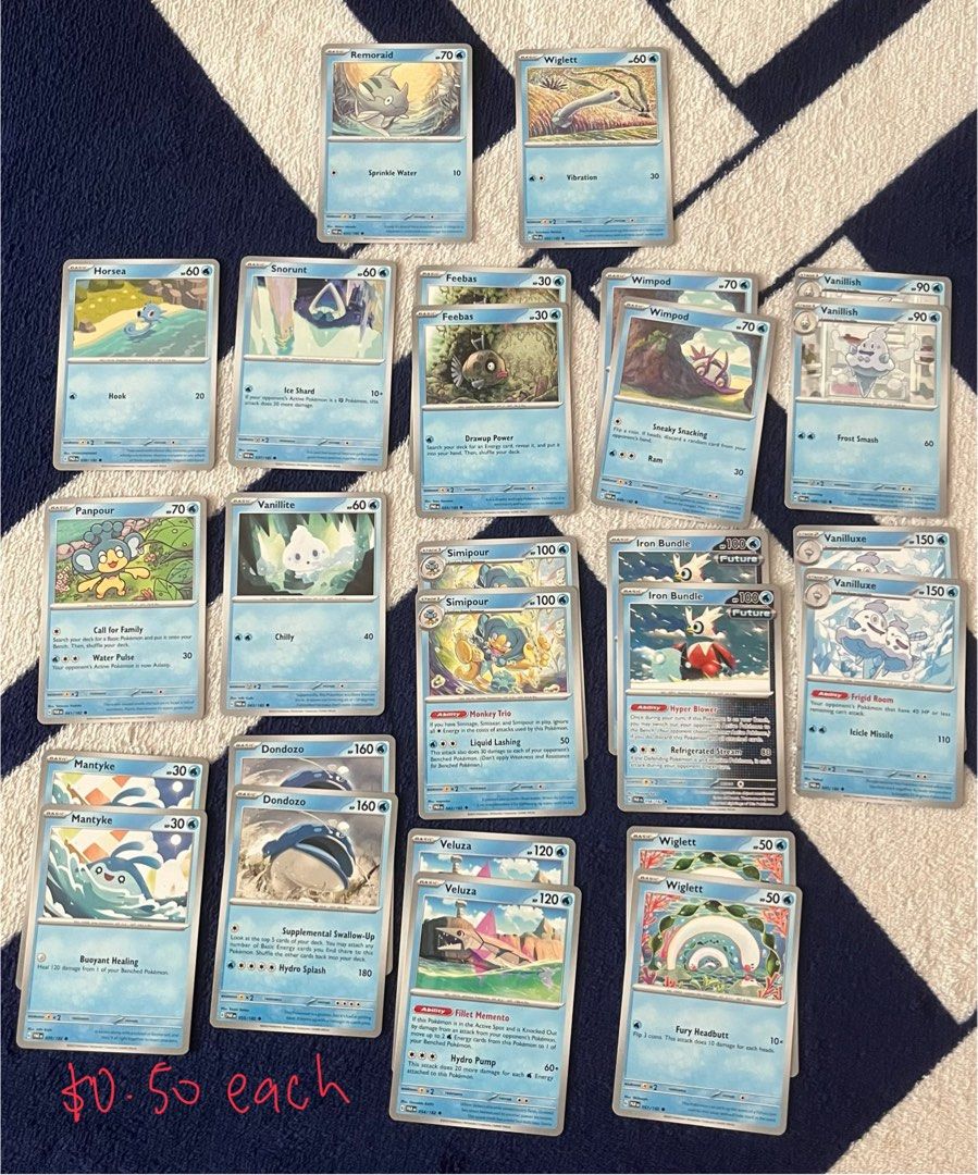 Pokemon Paradox Rift & Obsidian Flames Janks, Hobbies & Toys, Toys ...