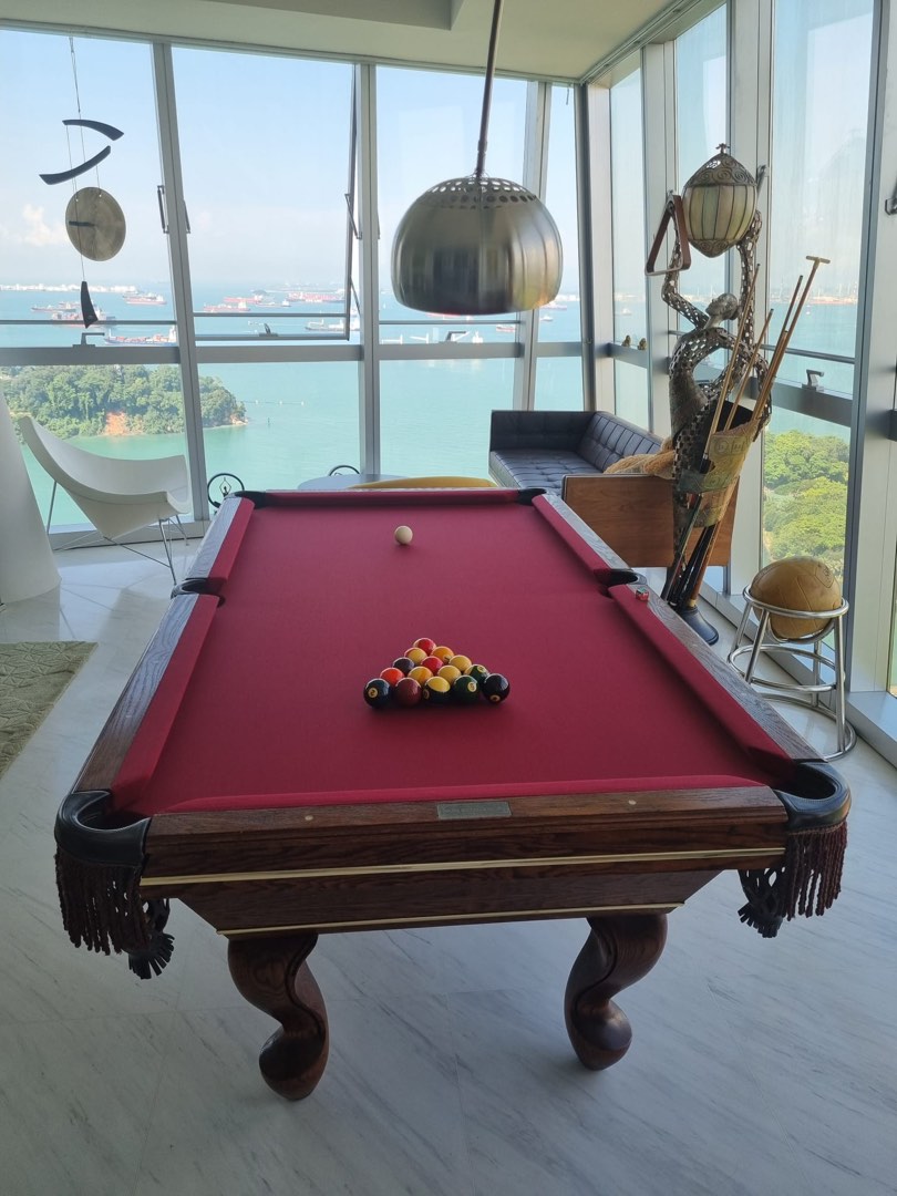 Pool Table 7x4, Sports Equipment, Sports & Games, Billiards & Bowling ...