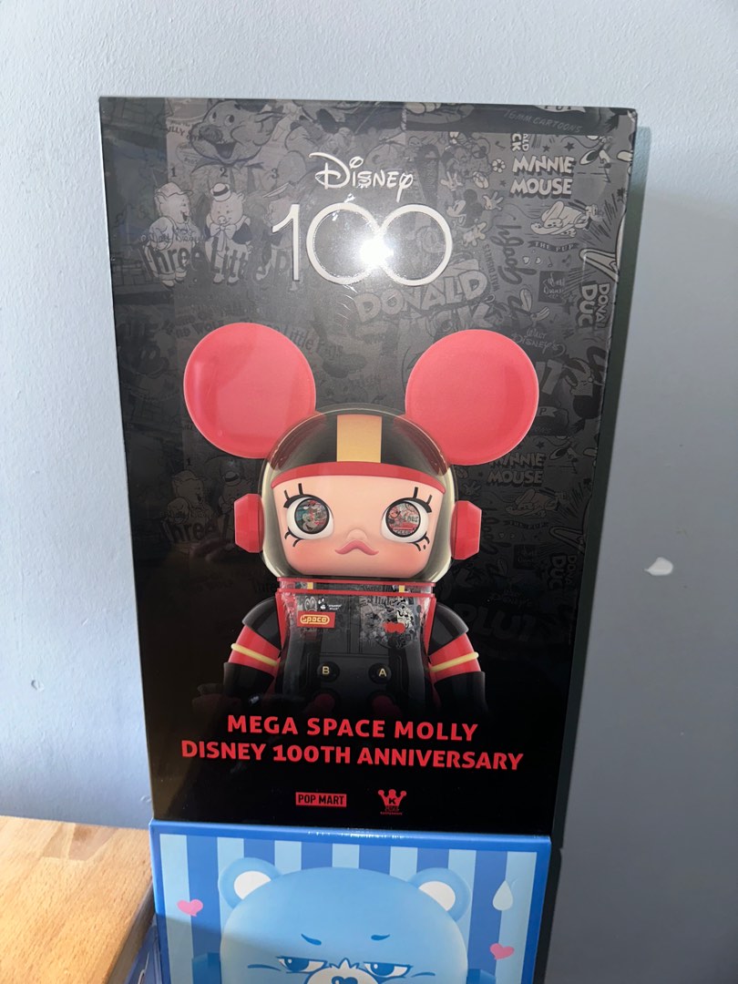 Popmart Space Molly Disney 400% 100th Anniversary, Hobbies & Toys, Toys ...