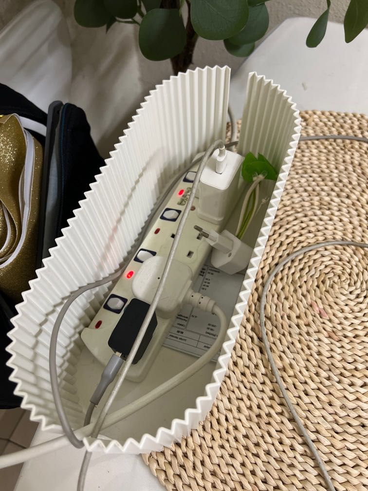 (POS only) Aesthetic cable organizer wire, Furniture & Home Living ...