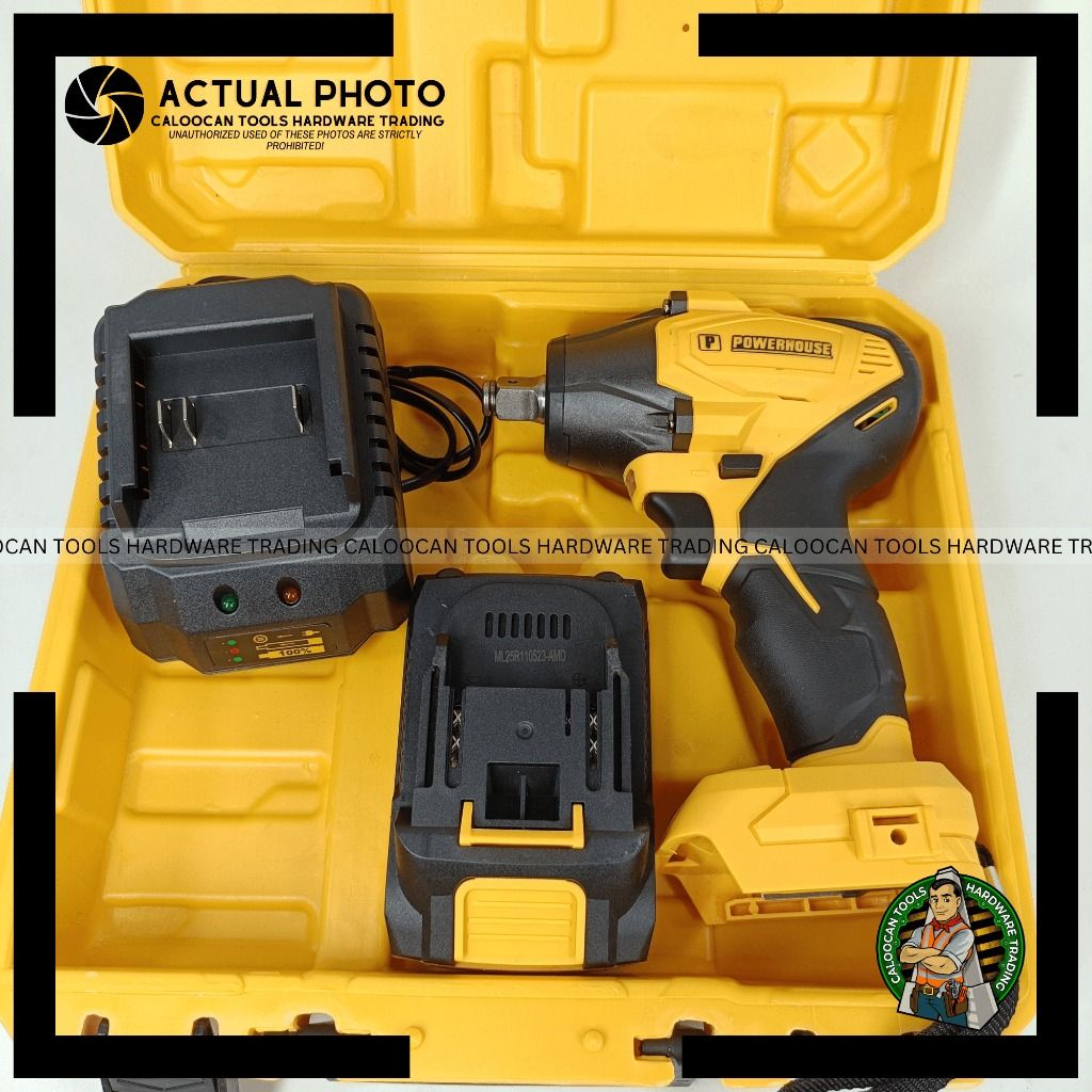 POWERHOUSE USA Wireless Professional 20V 4.0Ah Li-Ion Brushless ...
