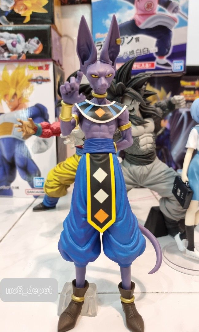 【Pre-loved】 Dragon Ball IK - Prize F Beerus (Original Japan vers, Used ...