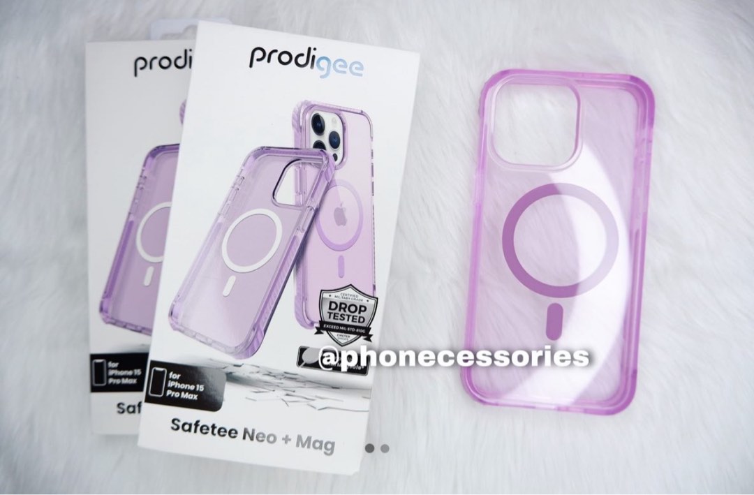 Prodigee Lilac iPhone 15 Pro Max Case, Mobile Phones & Gadgets, Mobile ...
