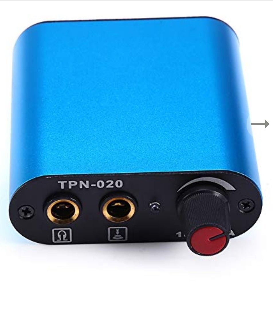*New* Black Shell Mini Power Supply TPN-020 Tattoo Power Supply for ...