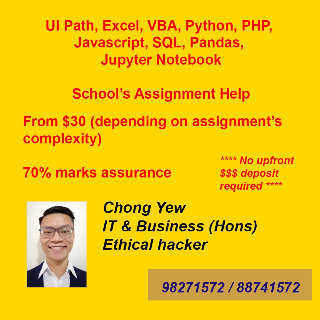 Programmingcodingassignment Help Business Services It And Programming On Carousell