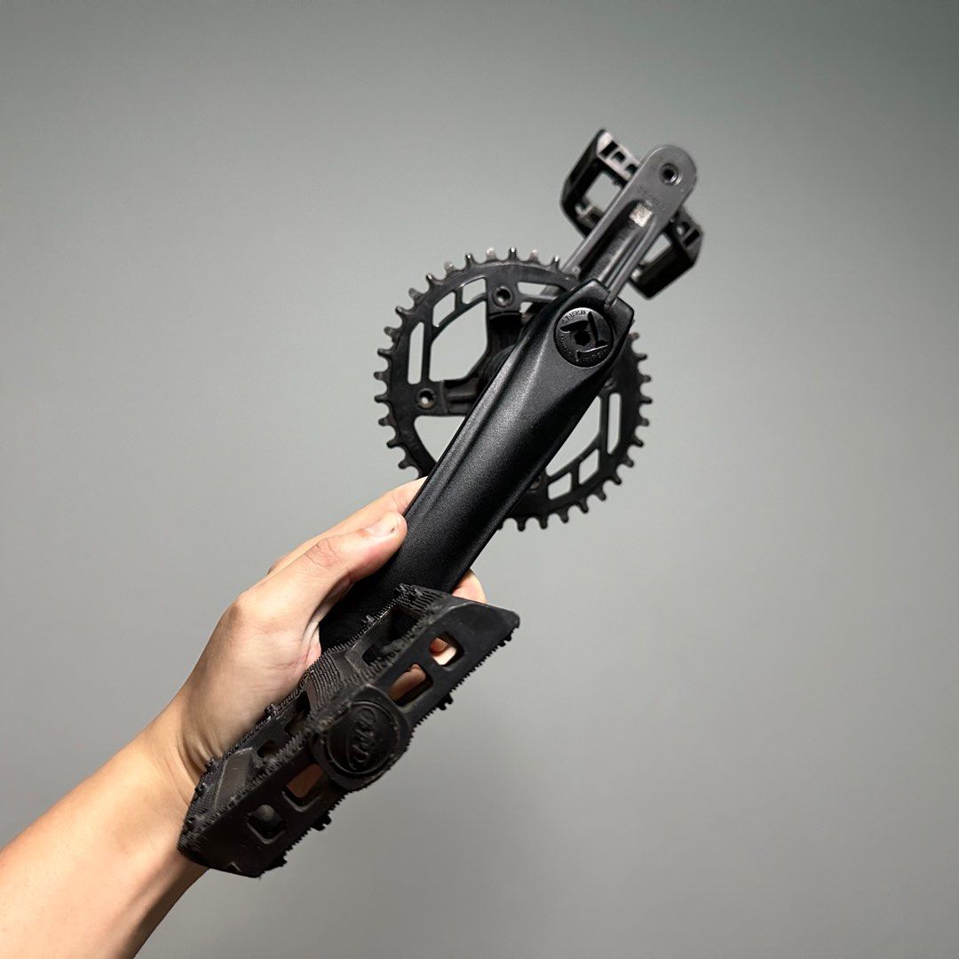 Prowheel 175mm 104 bcd Crank set with 38T chain ring bottom bracket and ...