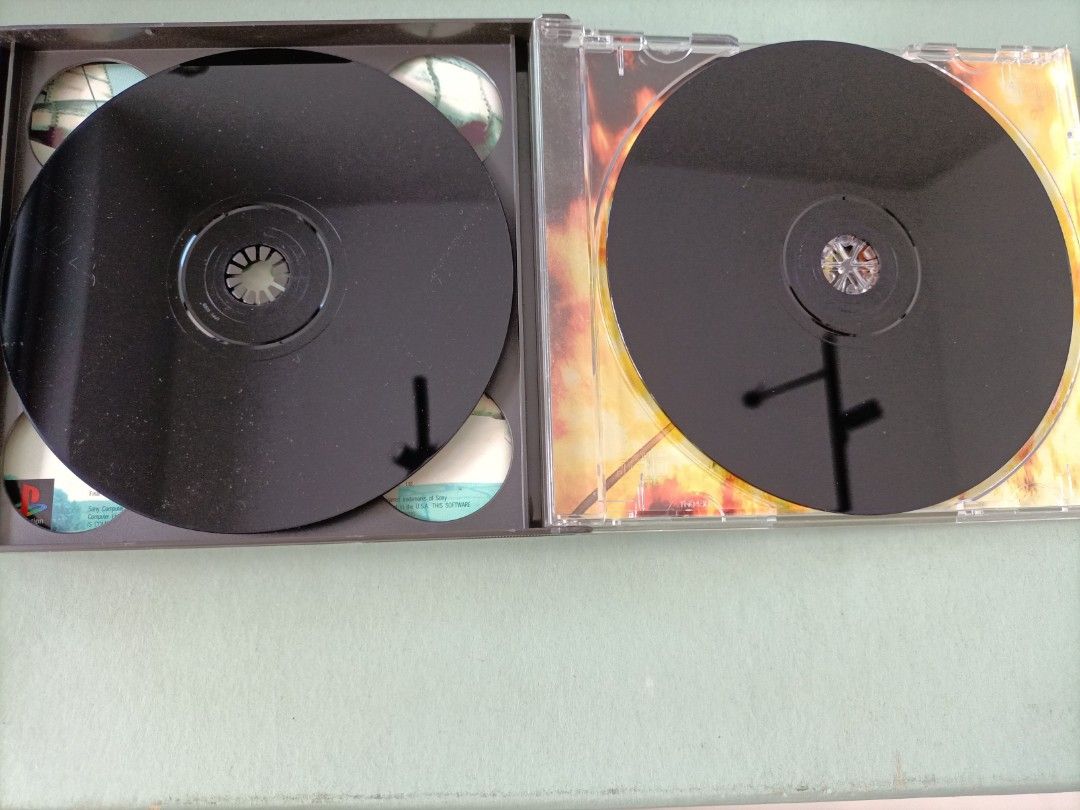 PS2 - Final Fantasy VII (3 Discs) ORIGINAL (bo3), Video Gaming, Video ...