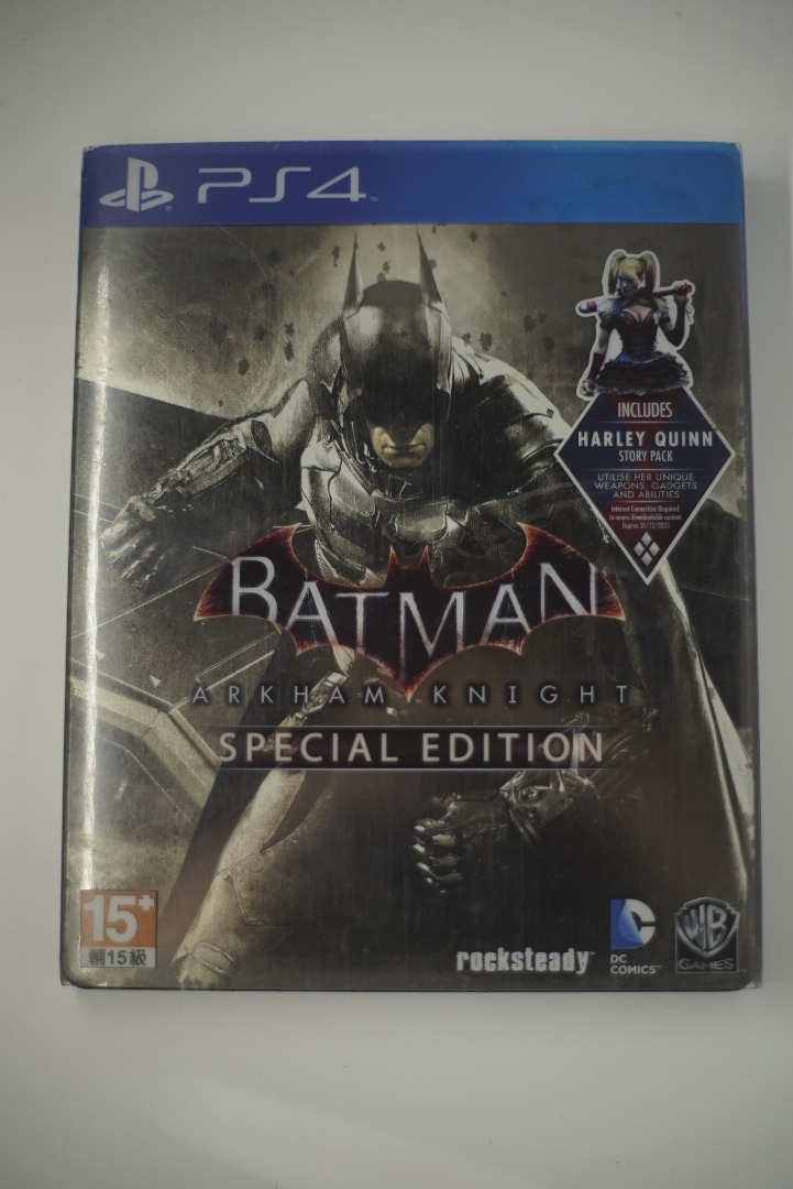 (PS4) Batman Arkham Knight Special Edition + Steelcase Cover, Video ...