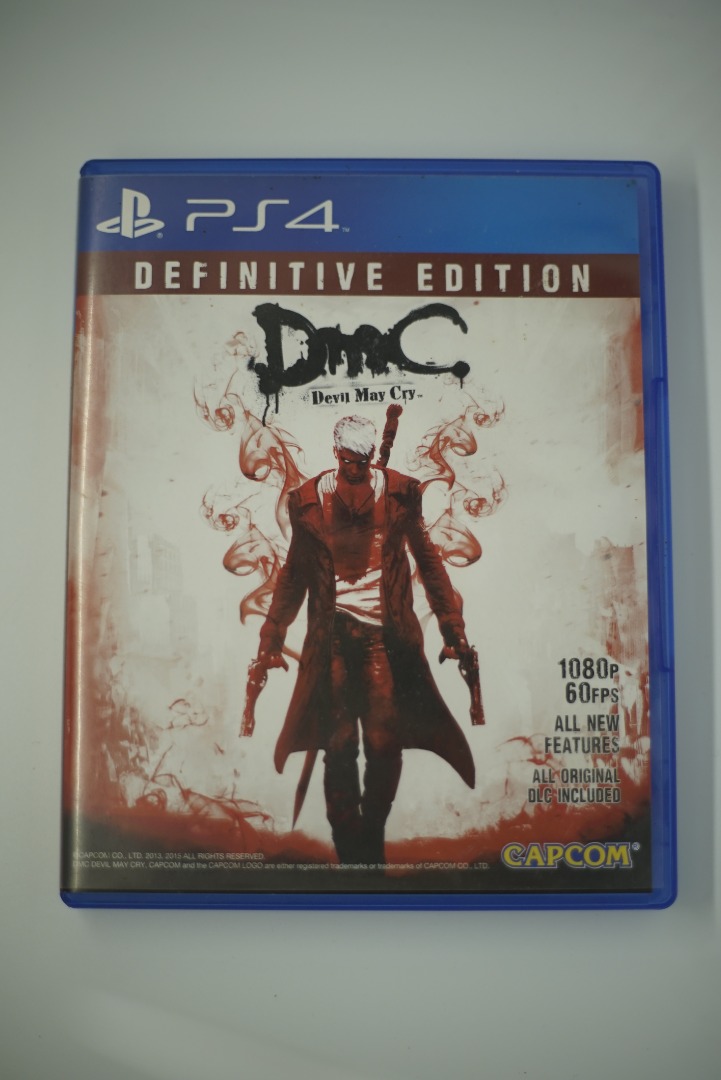 (PS4) DMC Devil May Cry Definitive Edition, Video Gaming, Video Games ...