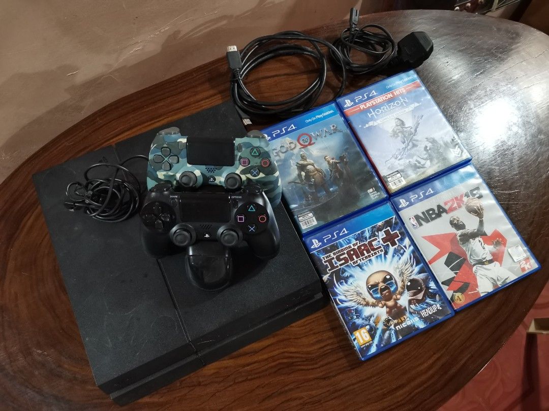 PS4 FAT V2 MATTE / 4 PHYSICAL GAME, Video Gaming, Video Game Consoles ...