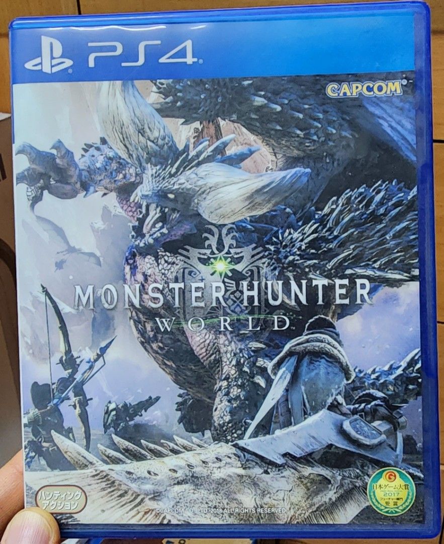 PS4 Game monster hunter world mon hunt, 電子遊戲, 電子遊戲, PlayStation - Carousell