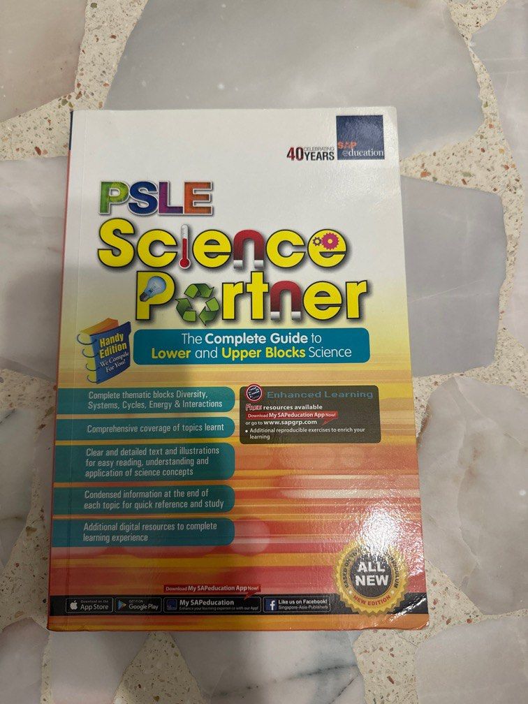 Psle Science Partner handbook, Hobbies & Toys, Books & Magazines ...
