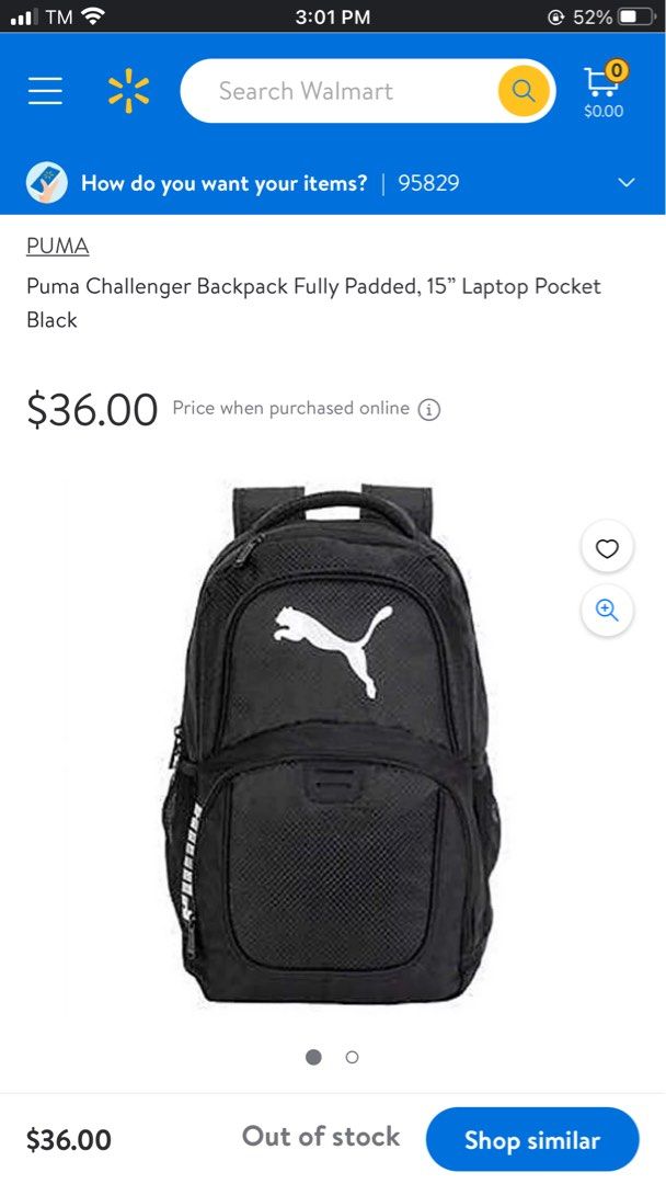 Puma Challenger Backpack, Men's Fashion, Bags, Backpacks on Carousell