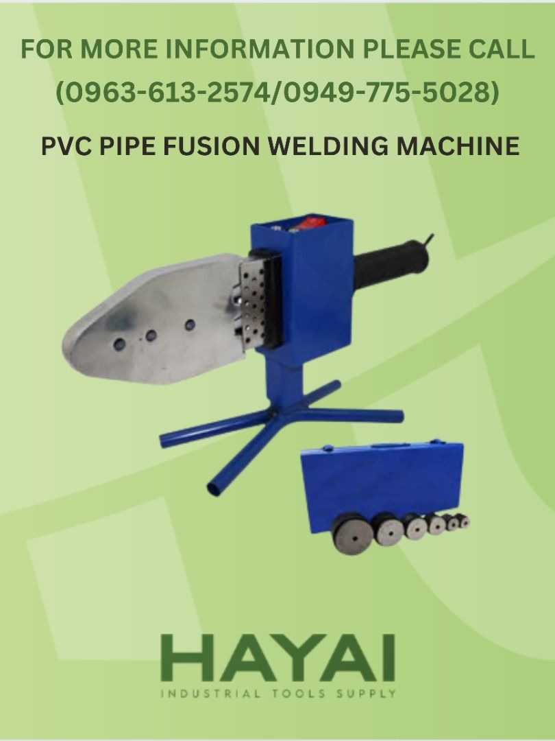 PVC PIPE FUSION WELDING MACHINE, Commercial & Industrial, Construction ...
