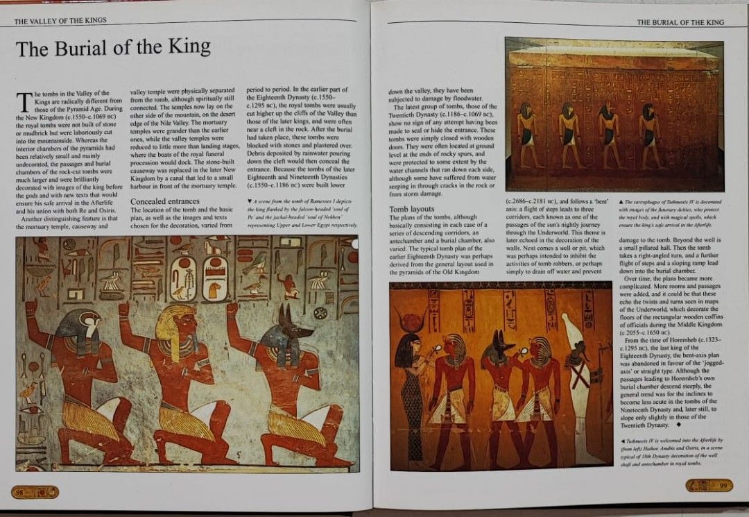 PYRAMIDS, TEMPLES & TOMBS OF ANCIENT EGYPT, Hobbies & Toys, Books ...