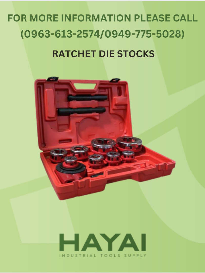RATCHET DIE STOCKS, Commercial & Industrial, Construction Tools ...