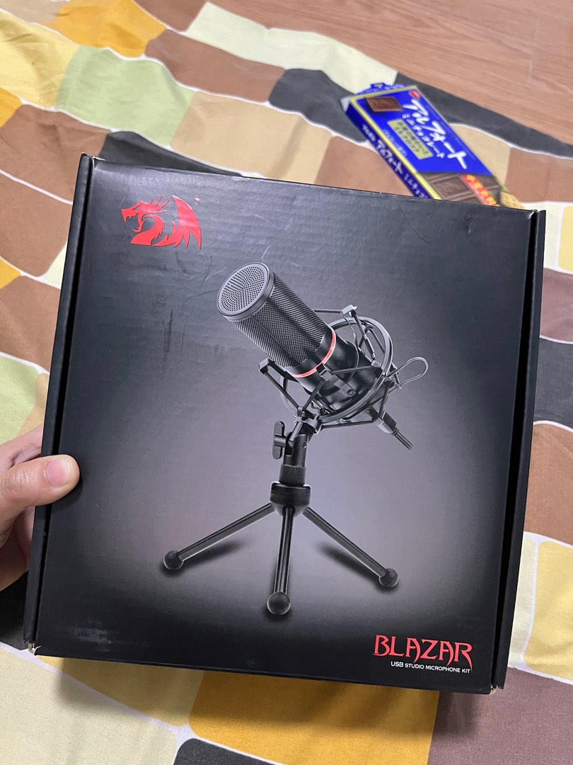 Red Dragon Gm300 Blazar USB Plug Gaming Stream Microphone, Mobile ...