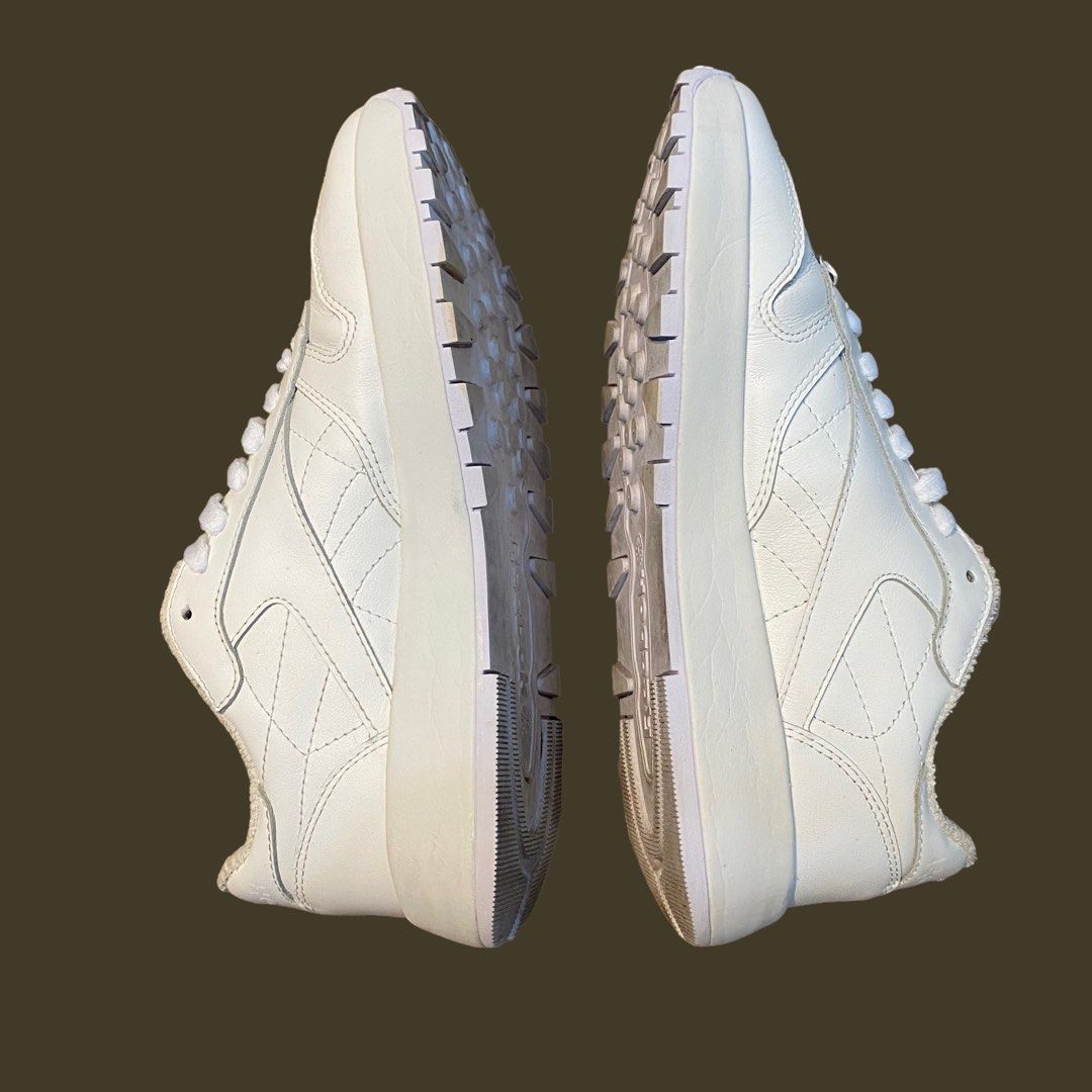 Reebok MM6 Maison Margiela white tabi sneakers, Women's Fashion ...