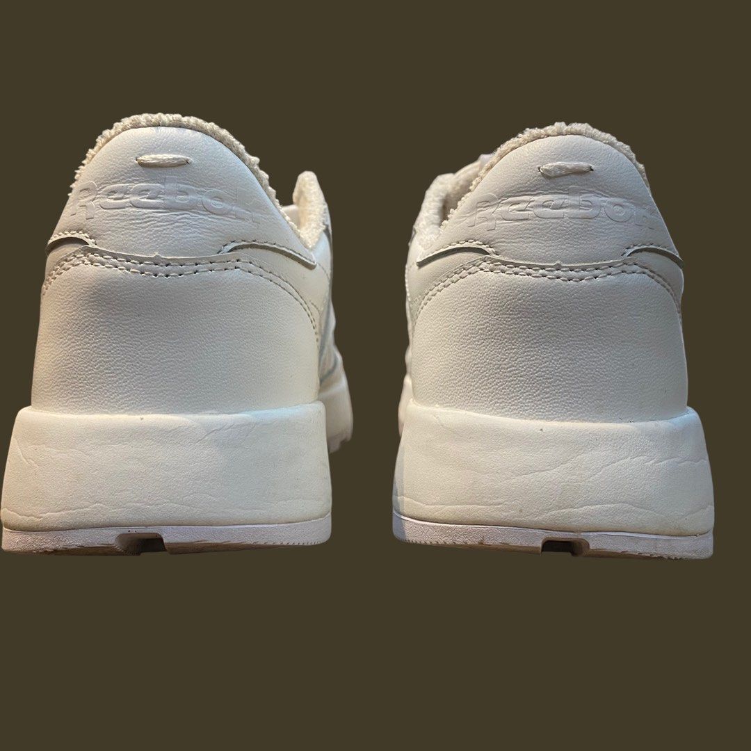 Reebok MM6 Maison Margiela white tabi sneakers, Women's Fashion ...