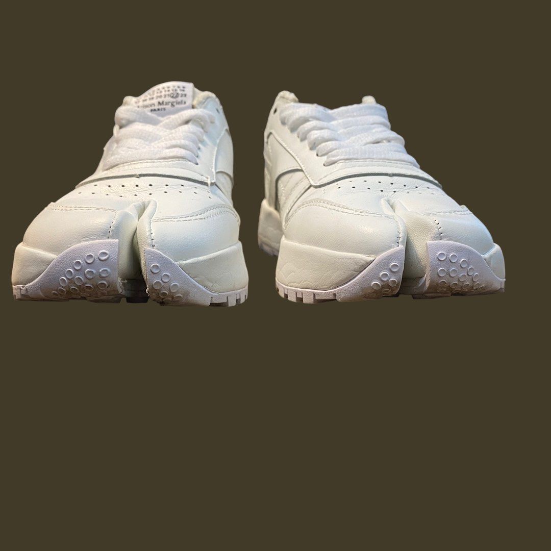 Reebok MM6 Maison Margiela white tabi sneakers, Women's Fashion ...