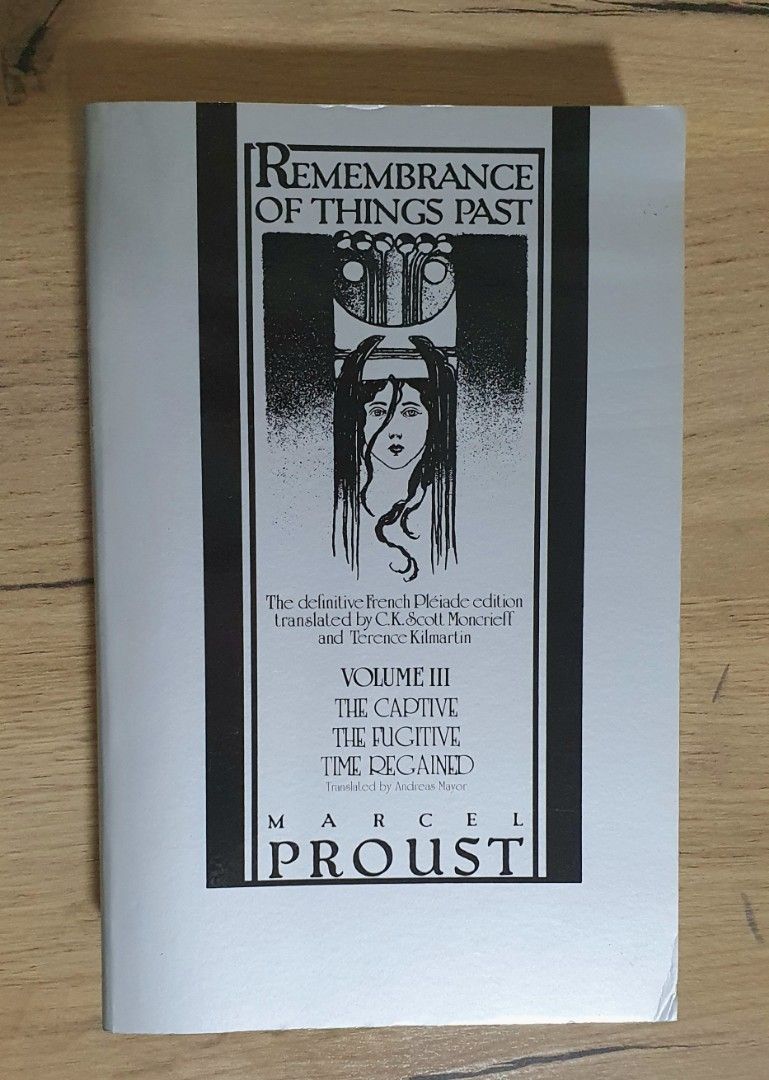 Remembrance of Things Past Vol.3 by Marcel Proust., Hobbies & Toys ...