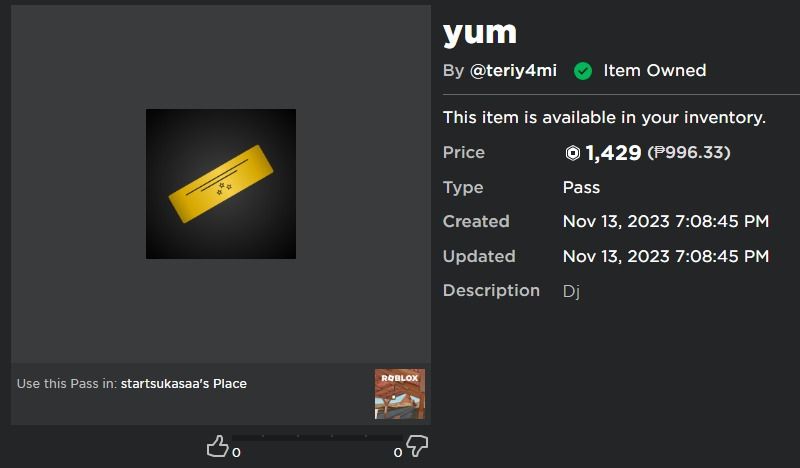 ROBLOX - 1K CT, Video Gaming, Gaming Accessories, In-Game Products on ...