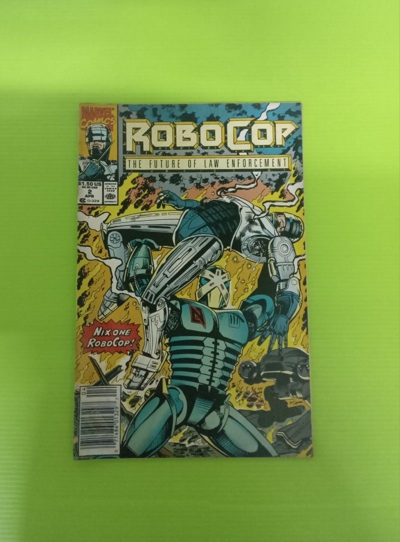 Robocop #2 ( Lee Sullivan - Cover Art ) Marvel Copper Age, Hobbies ...