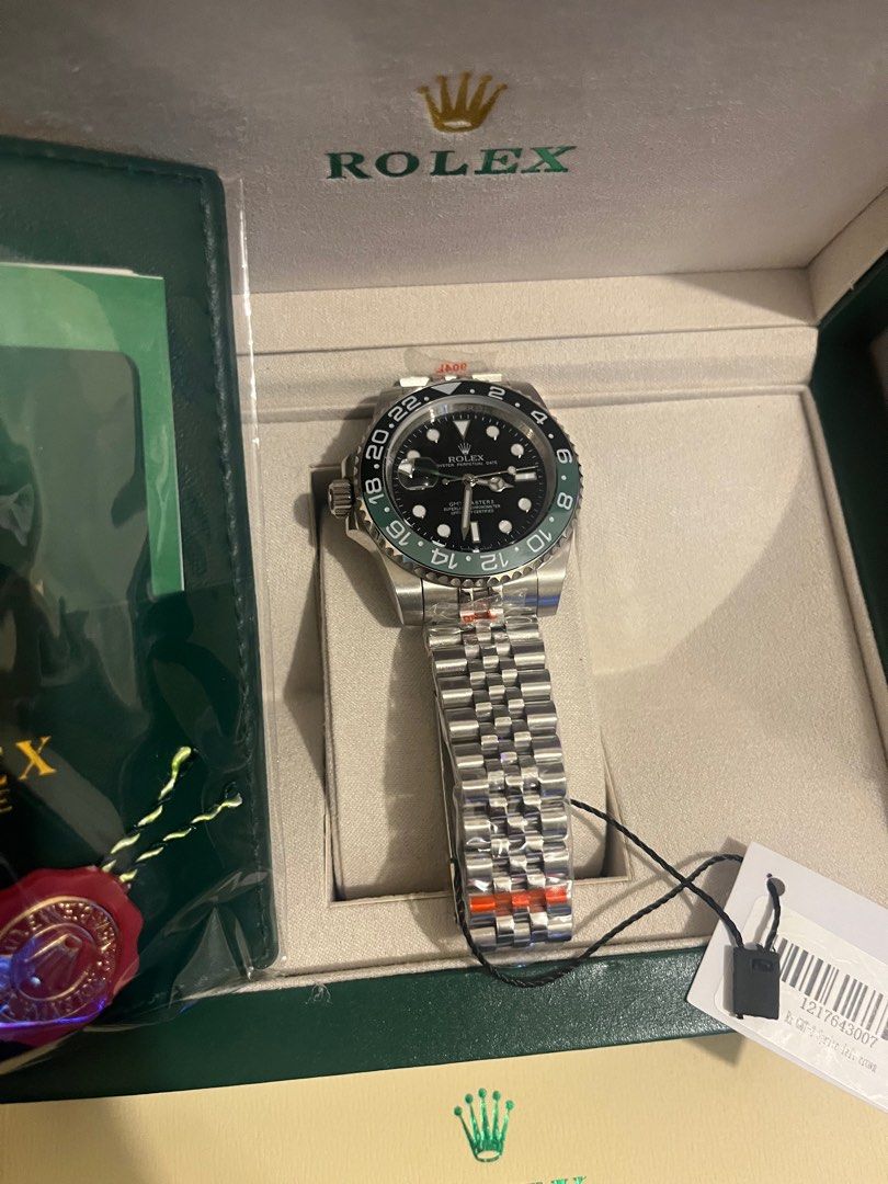 Rolex GMT 2 sprite watch, Luxury, Watches on Carousell
