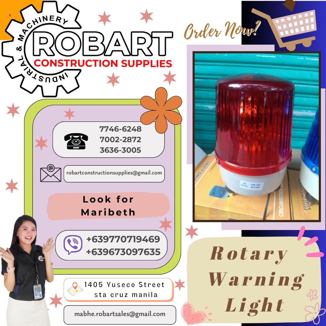 rotary warning light, Commercial & Industrial, Construction Tools ...