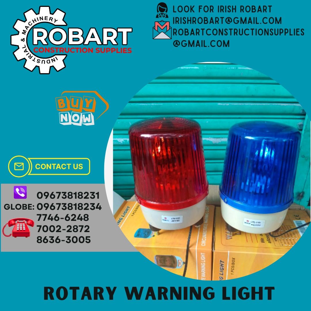 rotary warning light, Commercial & Industrial, Construction Tools ...