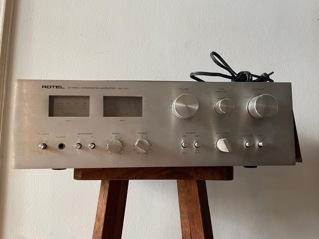 ROTEL RA- 314, Audio, Soundbars, Speakers & Amplifiers on Carousell