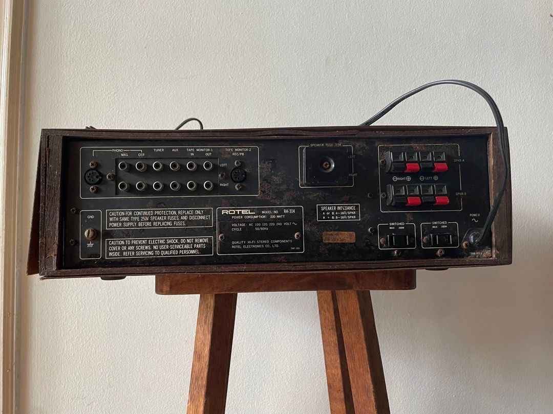 ROTEL RA- 314, Audio, Soundbars, Speakers & Amplifiers on Carousell