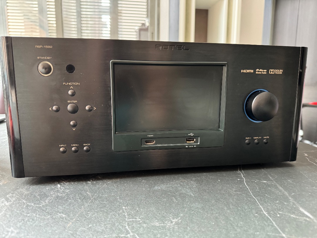 Rotel RSP-1582 AV Music Processor Black, Audio, Other Audio Equipment ...