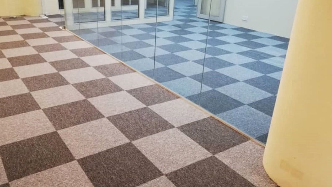 Ruangan lebih kemas dengan karpet tiles dari Al Aqsa Carpets, Furniture ...