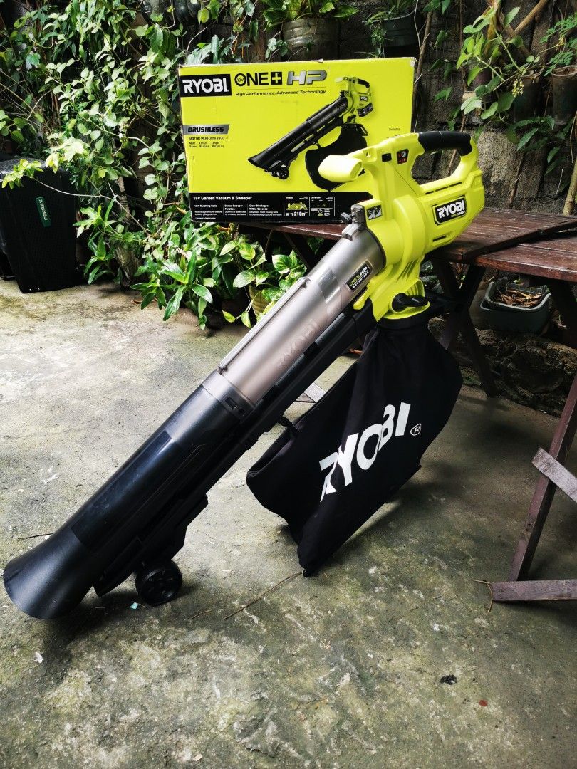 ryobi 18v hp blower/vacuum with 6ah battery charger, Commercial & Industrial, Construction Tools ...